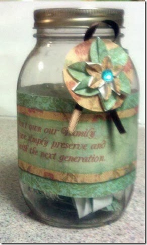 Heritage Collector Storybook: Family History Jar